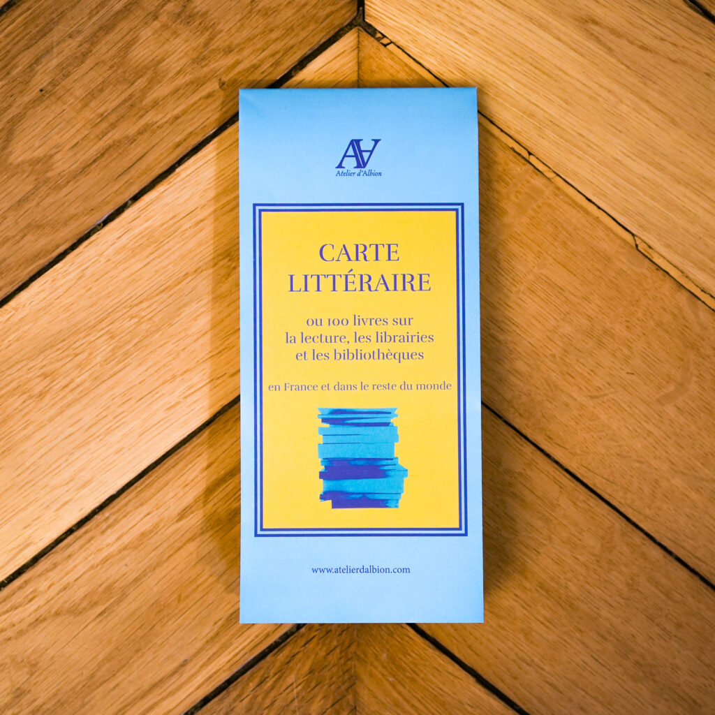 Carte littéraire ou 100 livres sur la lecture, les librairies et les ...
